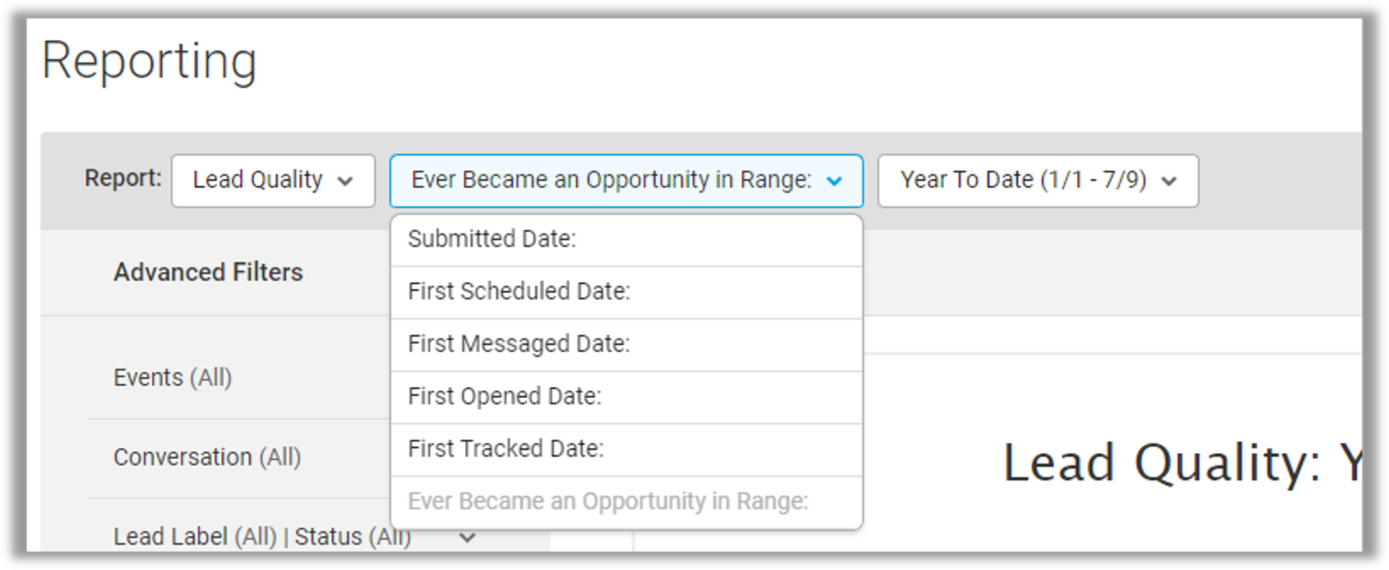Understanding reporting and analytics for event data – Conversica Help ...